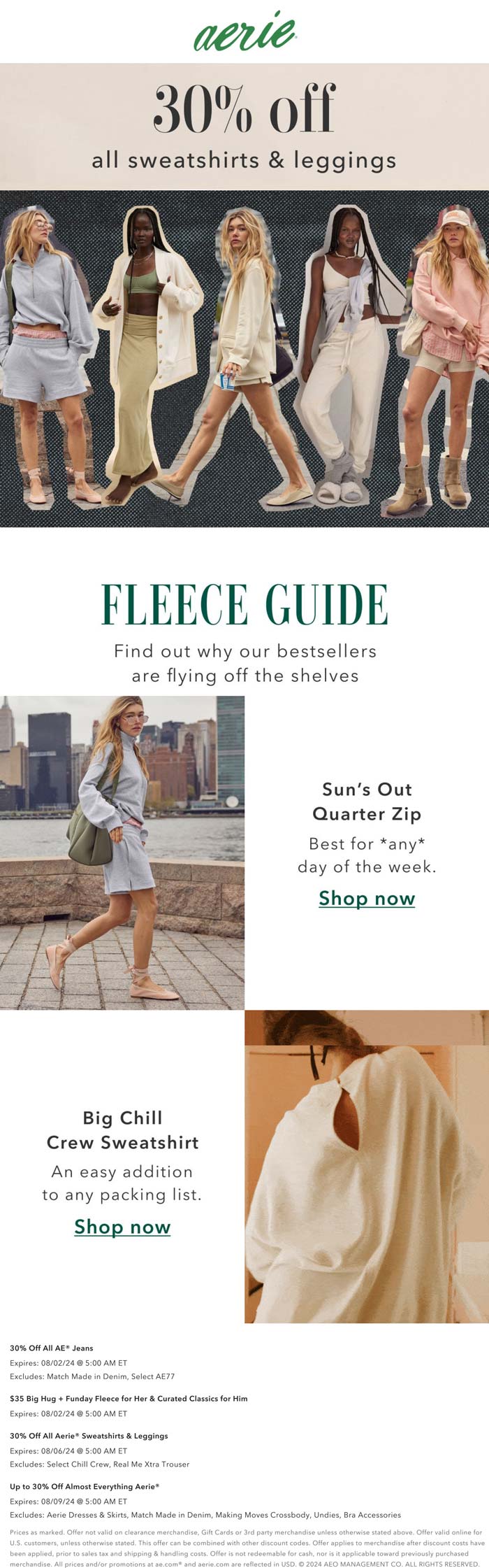 30% off online at Aerie #aerie - The Coupons App®