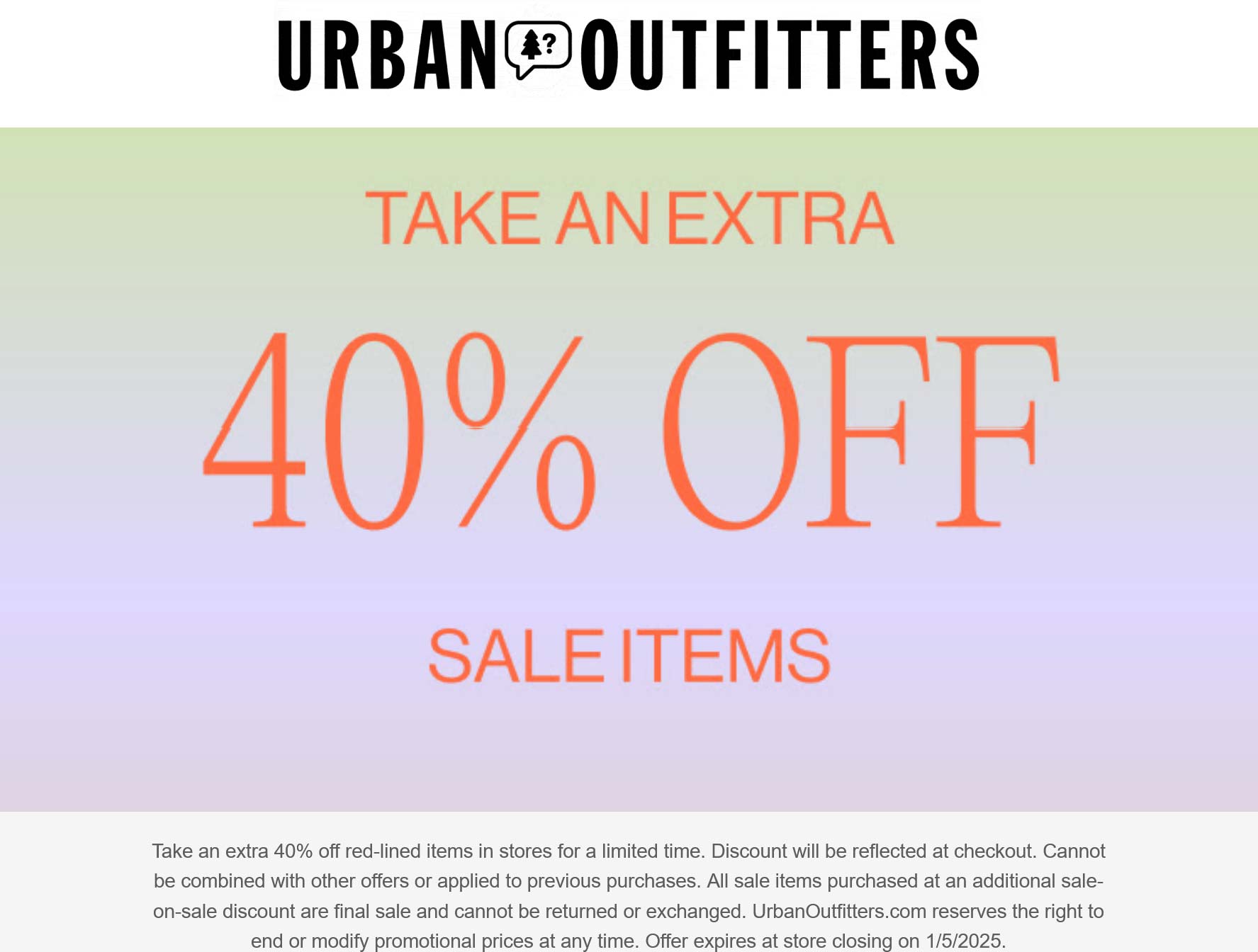 Extra 40% off sale items at Urban Outfitters #urbanoutfitters - The ...