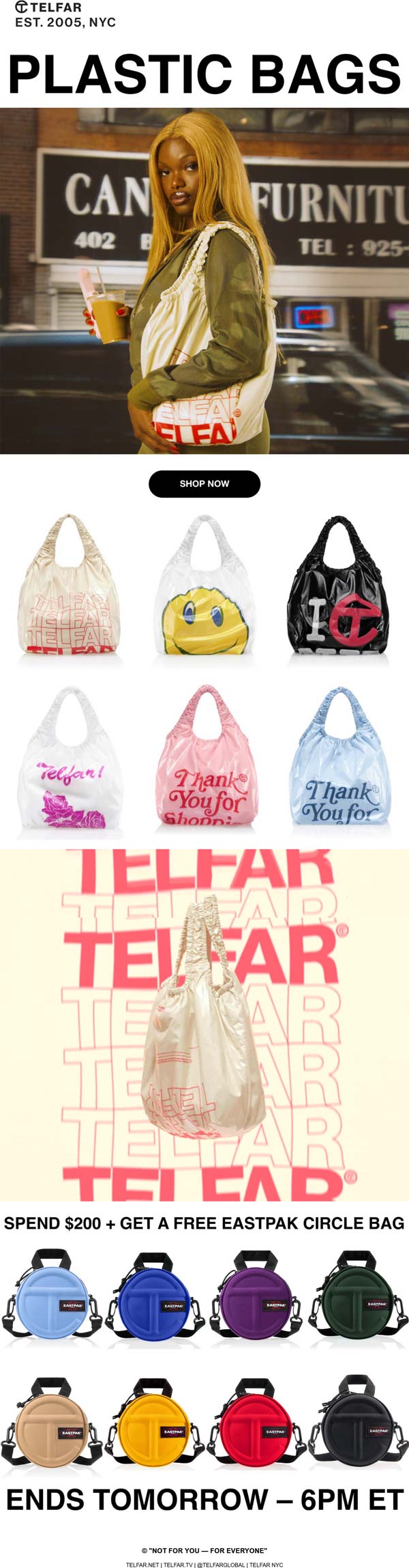 Telfar Promo Code