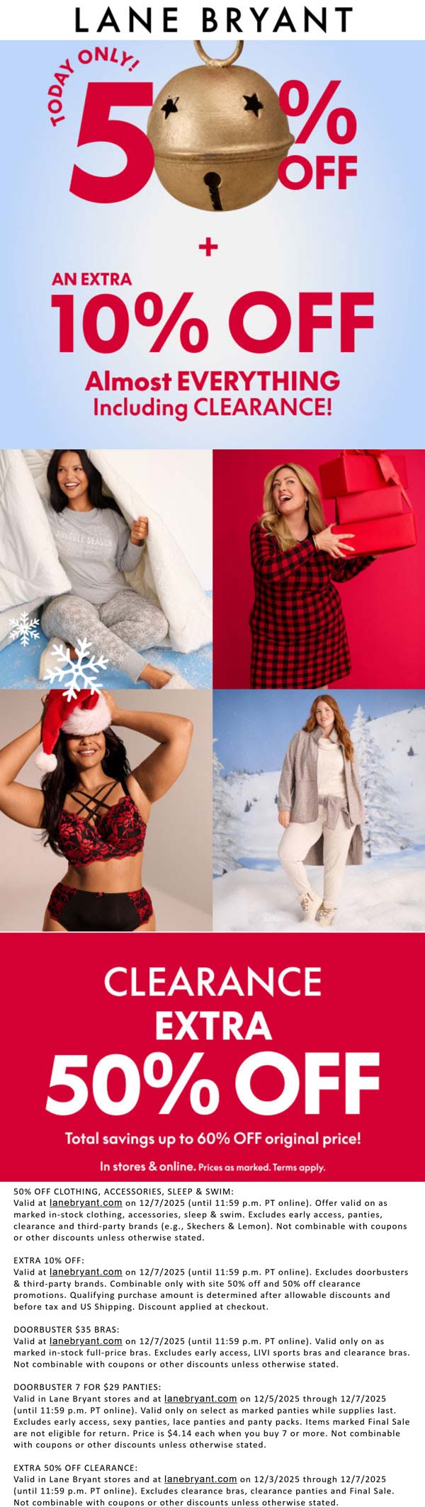 40% off clothing & 50% off clearance at Lane Bryant #lanebryant - The ...